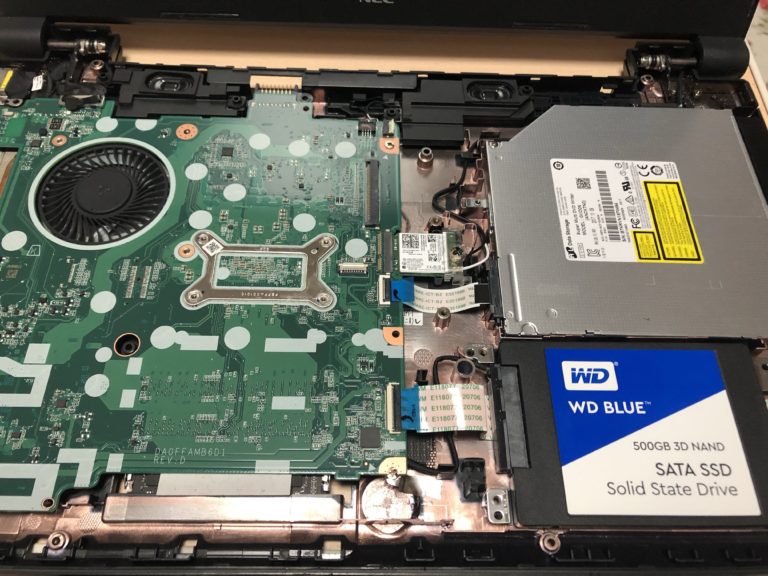 SSD換装時エラーコード0xc000000eが出た時の対処法